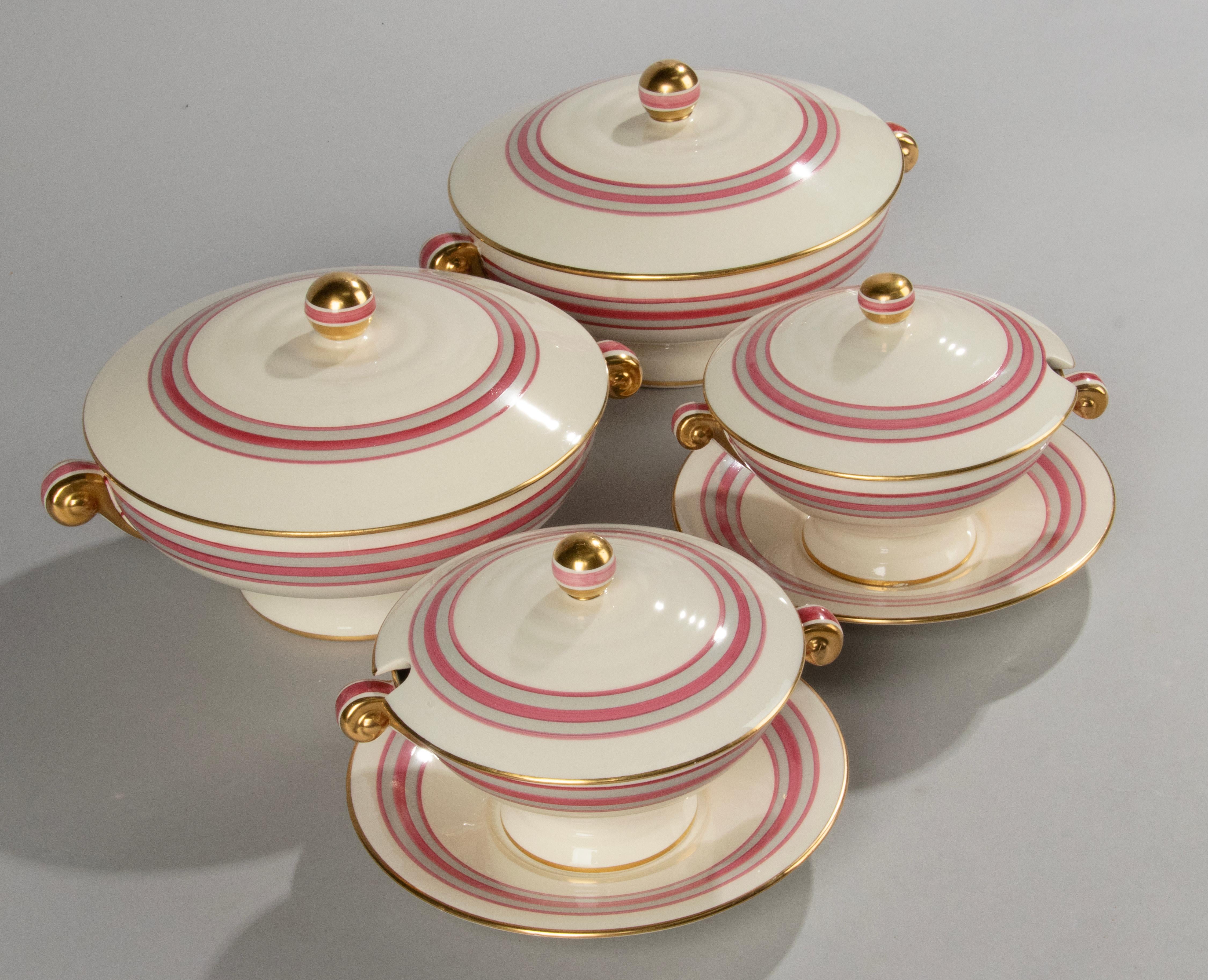 51-Piece Set Art Deco Dinnerware, Spode, England, circa 1930 For Sale ...