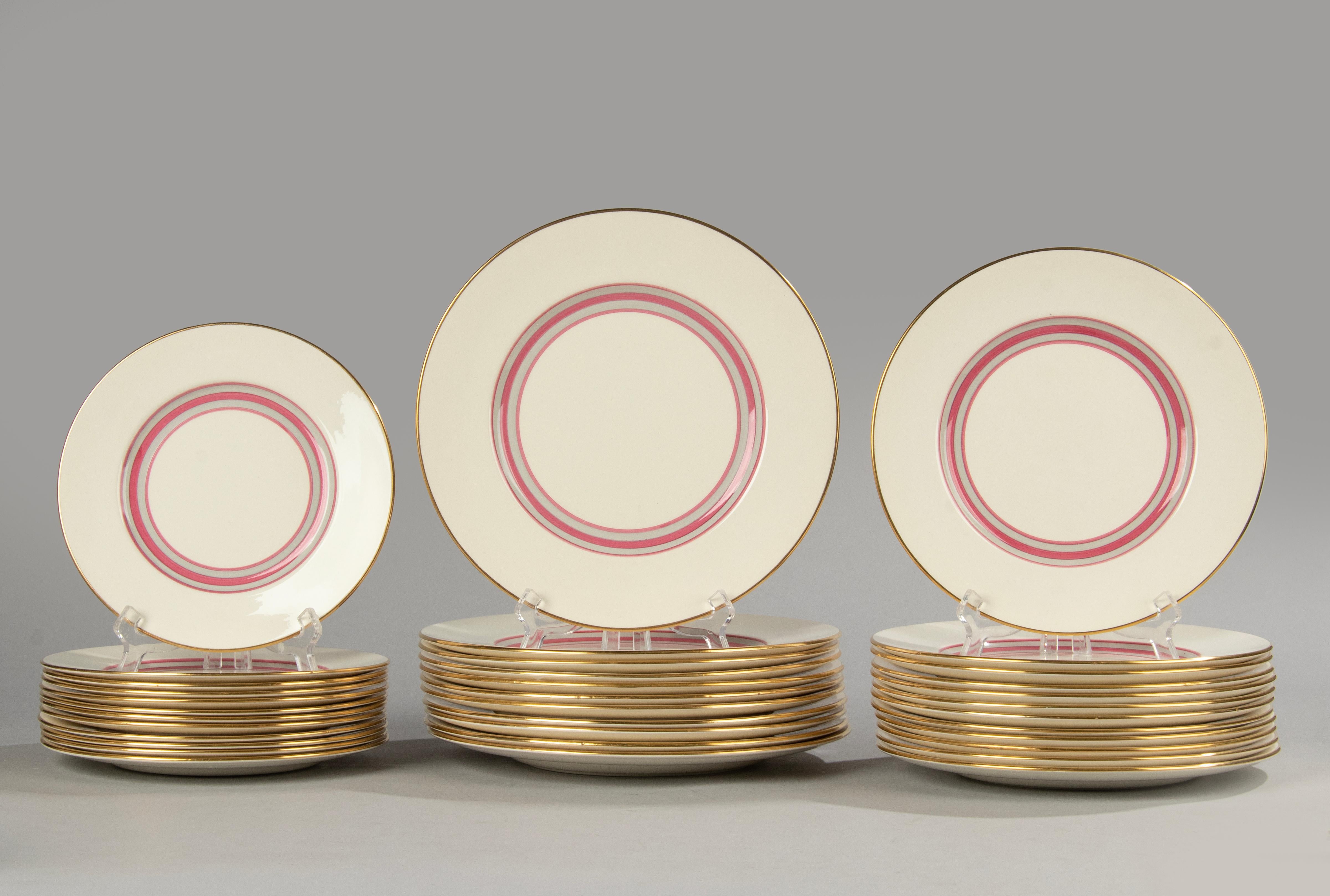 Ensemble de 51 pièces de vaisselle Art Déco - Spode - Angleterre - vers ...