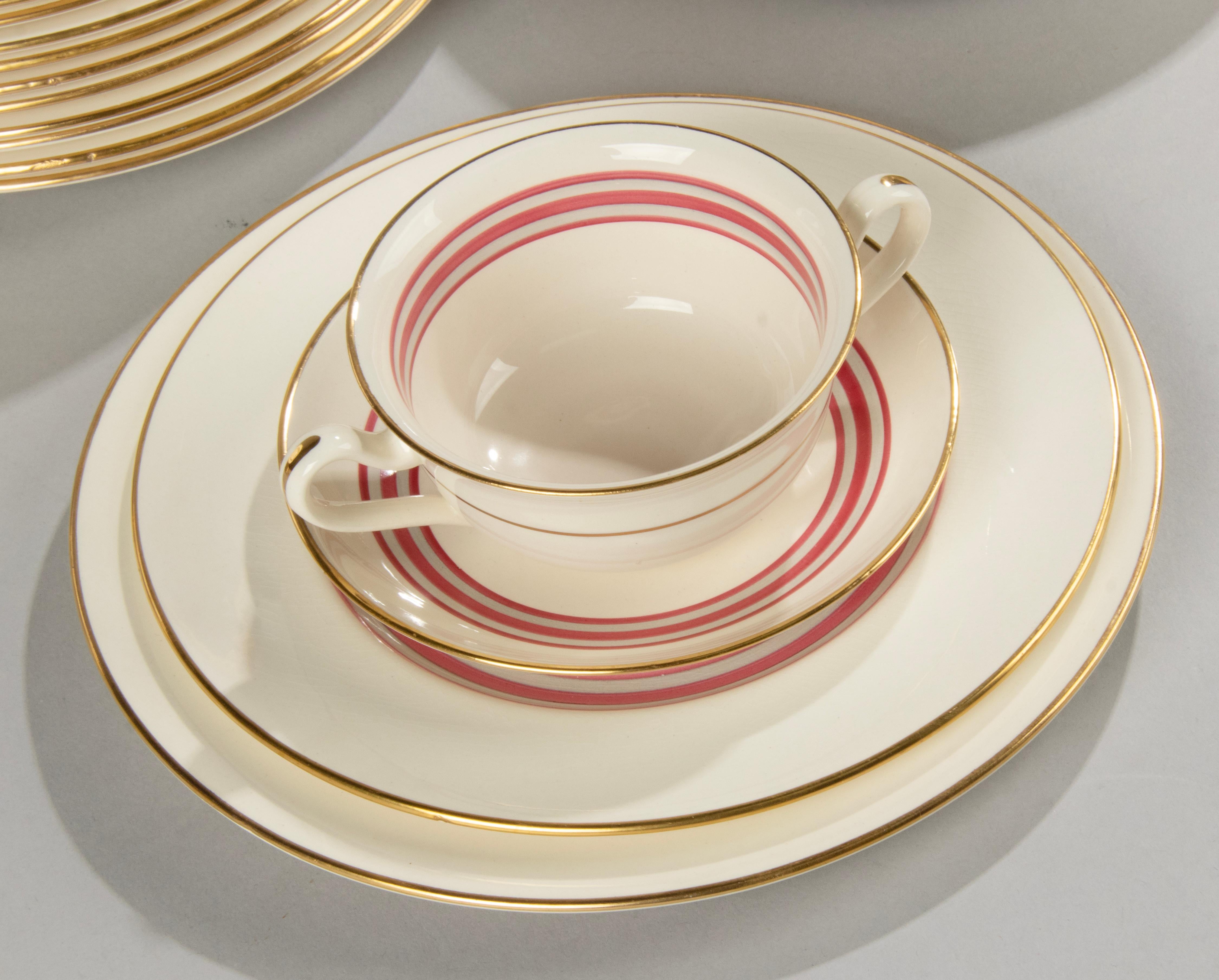 51-Piece Set Art Deco Dinnerware, Spode, England, circa 1930 For Sale ...