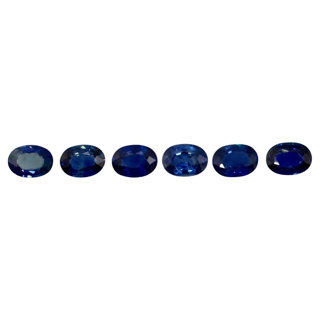 1.00 Carat Natural Blue Sapphires Precious Loose Gemstone, Customisable ...