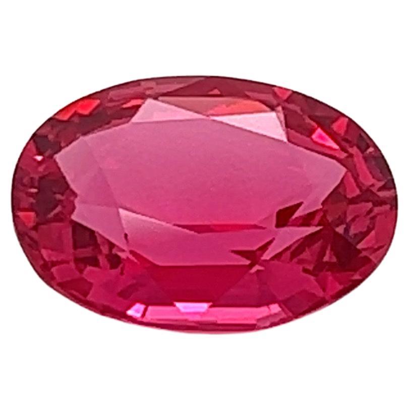 18 Carat Natural Tanzanian Neon Vibrant Pinkish Red Mahenge Spinel at ...