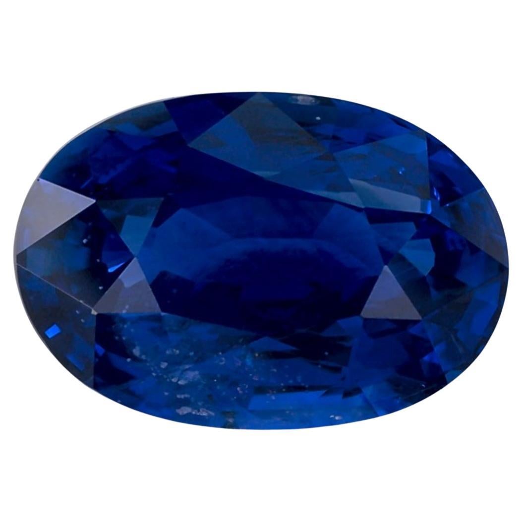 1.84 Carat Blue Sapphire Oval Loose Gemstone For Sale at 1stDibs