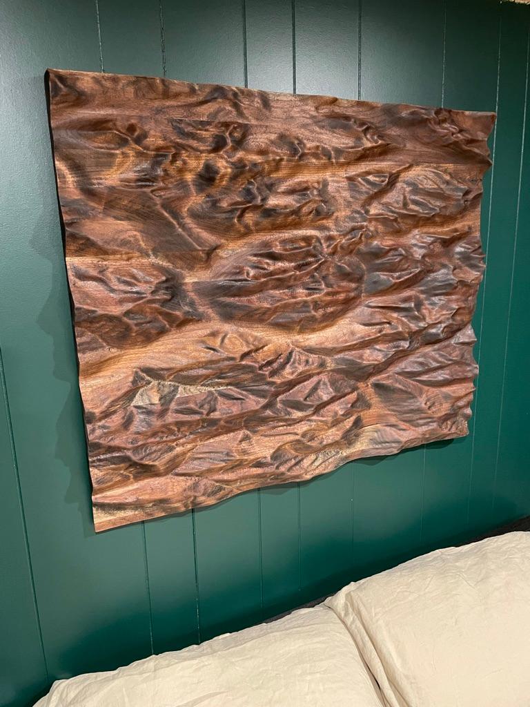 Wood Wall Art, the Canadian Rockies from the Skodi Line by Pompous Fox ...