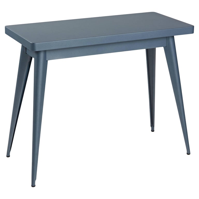 Table console 55 bleu nuit de Jean Pauchard & Tolix - En vente sur 1stDibs