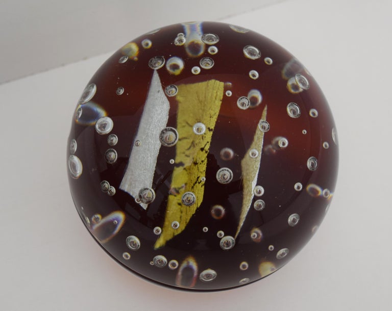 Large Art Glass Sculpture by Robert L. Hamon at 1stDibs