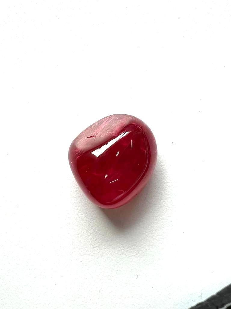 55.55 Carat Burmese Red Spinel Cabochon for Fine Jewelry For Sale at ...