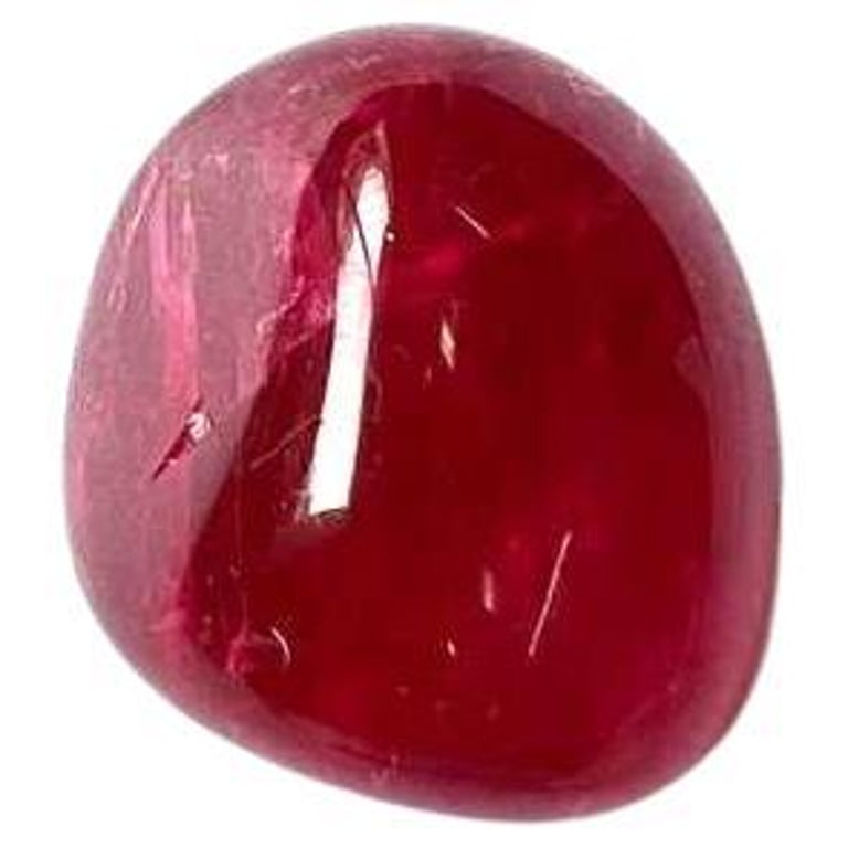 55.55 Carat Burmese Red Spinel Cabochon for Fine Jewelry For Sale at ...
