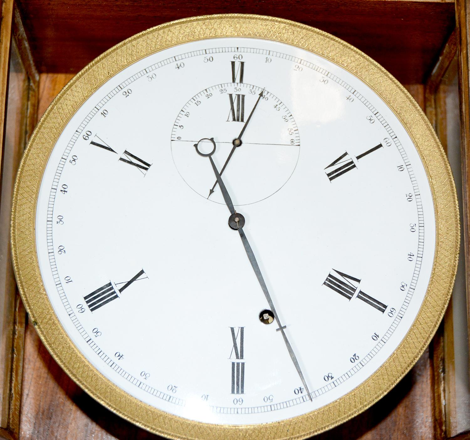 Vienna Laterndluhr One Year Movement Regulator Wall Clock For Sale at ...