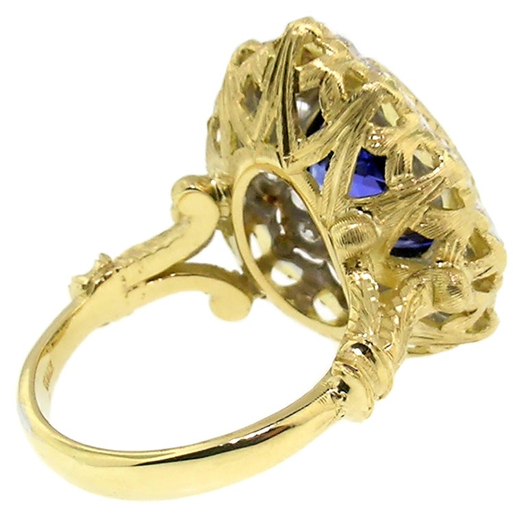 5.80ct Tanzanite in 18kt Giulia Ring, Made in Italy by Cynthia Scott ...