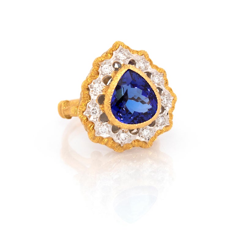 5.80ct Tanzanite in 18kt Giulia Ring, Made in Italy by Cynthia Scott ...