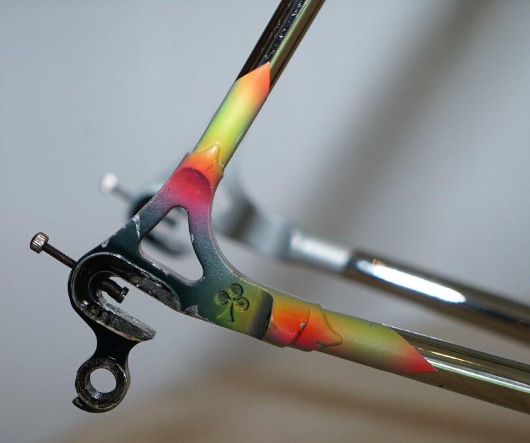 58CM COLNAGO MASTER OLYMPIC ART DECOR PAiNT SCHEME ROAD OR TT BIKE ...