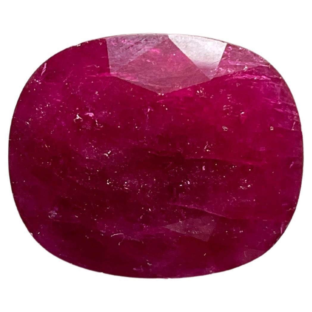 59.25 carats big rare Ruby Cushion Cutstone for Fine Jewelry Natural ...