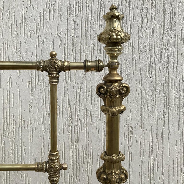 All Brass Antique Bed MK213 For Sale at 1stDibs