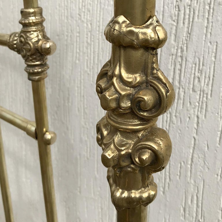 All Brass Antique Bed MK213 For Sale at 1stDibs