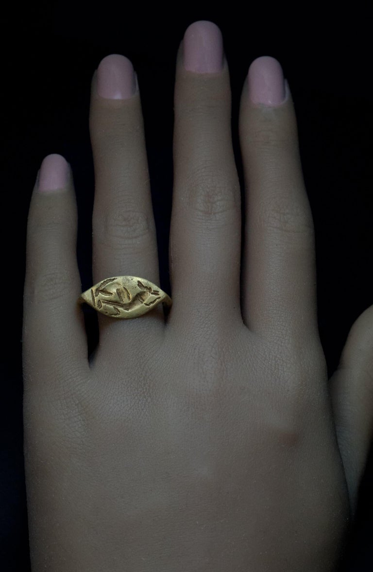 5th Century BC Ancient Greek Gold Finger Ring For Sale at 1stDibs