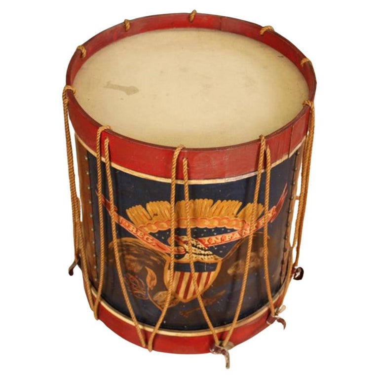 5th Regiment US Infantry Civil War Style Drum with Painted Eagle on ...