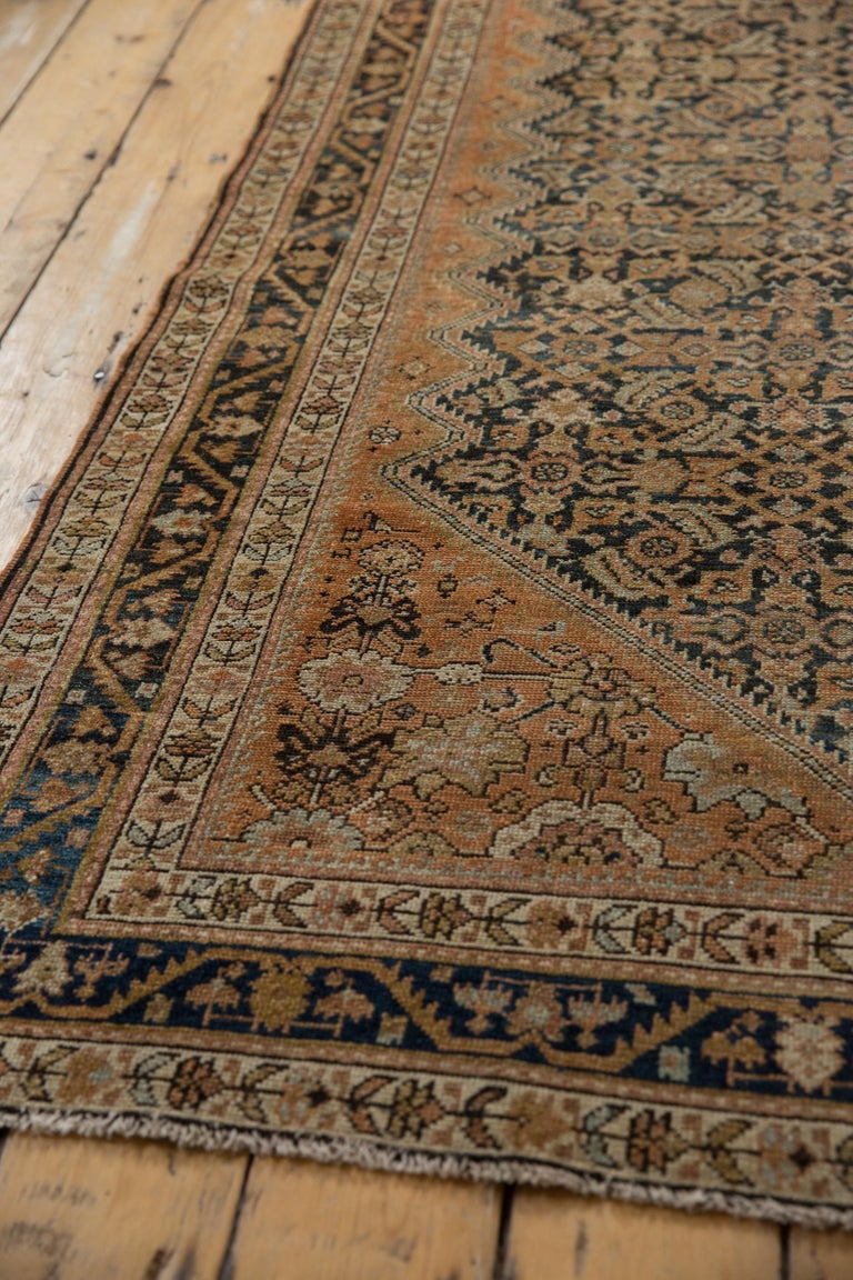 Vintage Distressed Malayer Rug Runner For Sale at 1stDibs