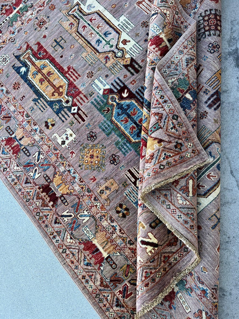Hand-Knotted Afghan Rug Premium Hand-Spun Afghan Wool Fair Trade For ...