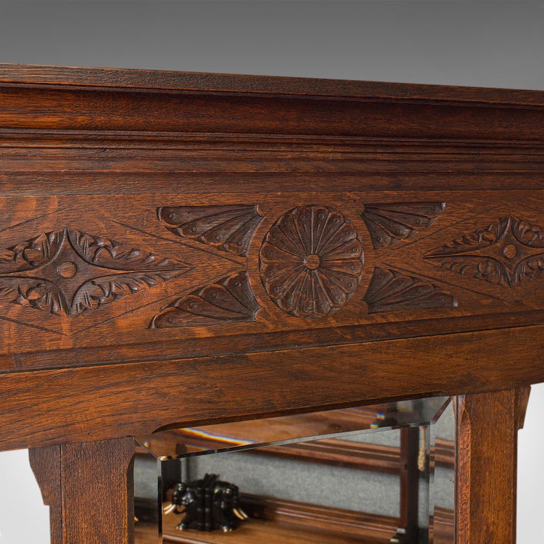 Antique Hall Stand, English Oak, Coat Rack, Gothic Revival, Victorian ...