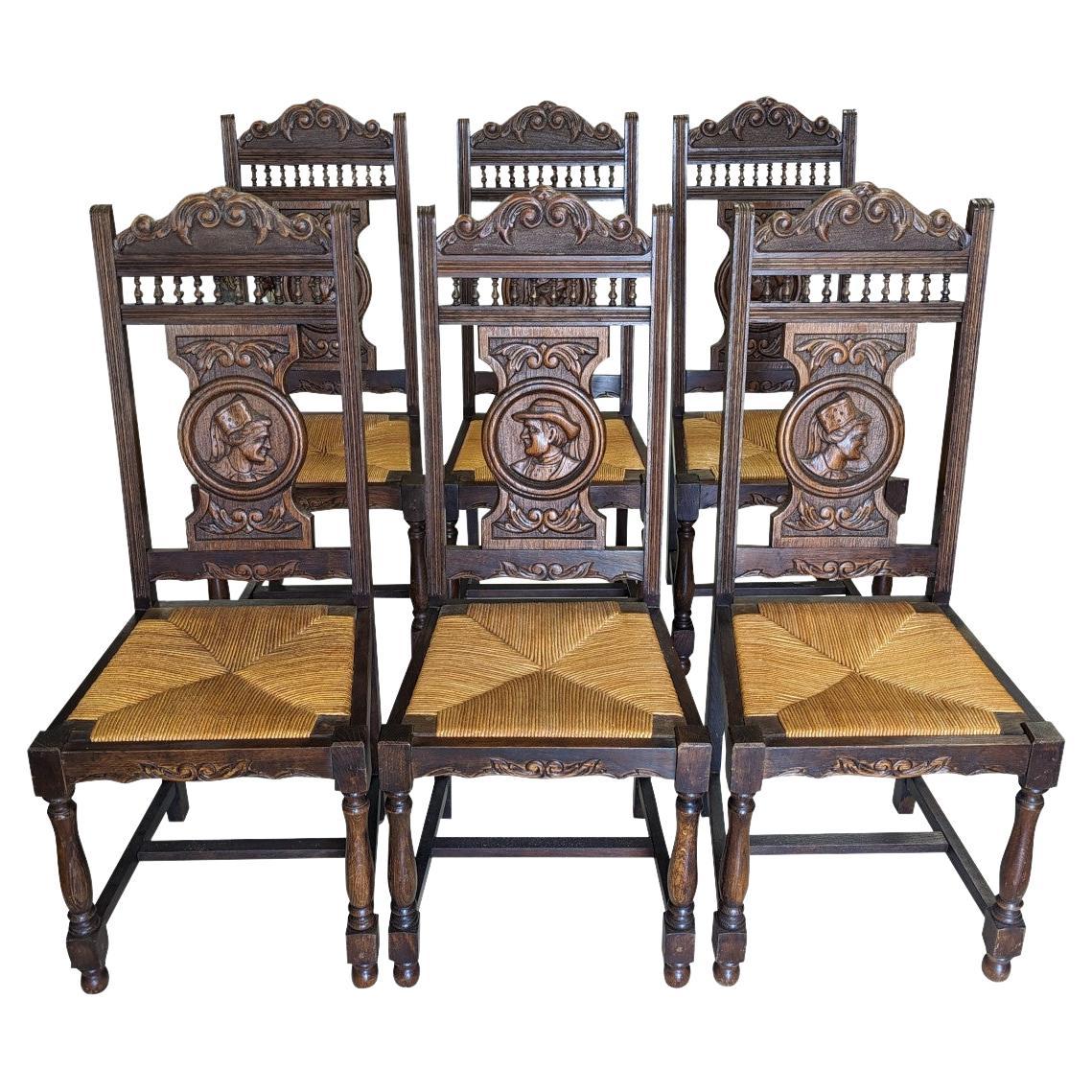 Antique Oak Dining Chairs at 1stDibs | antique oak chairs for sale ...