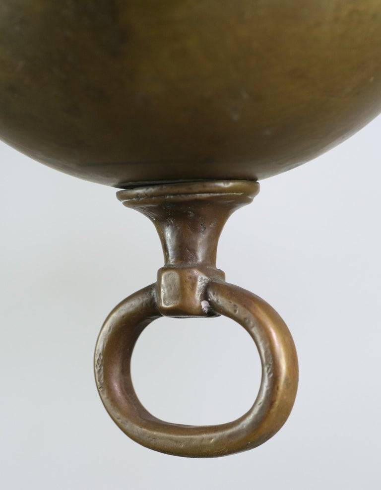 6 Arm Bronze Colonial Williamsburg Chandelier French Wired For Sale at ...