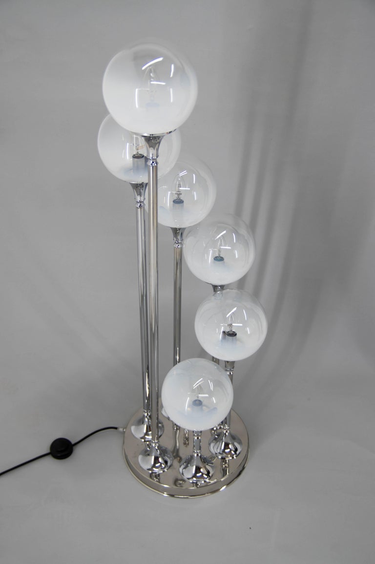 6-Arms Floor Lamp by Targetti Sankey, Italy, 1960s For Sale at 1stDibs