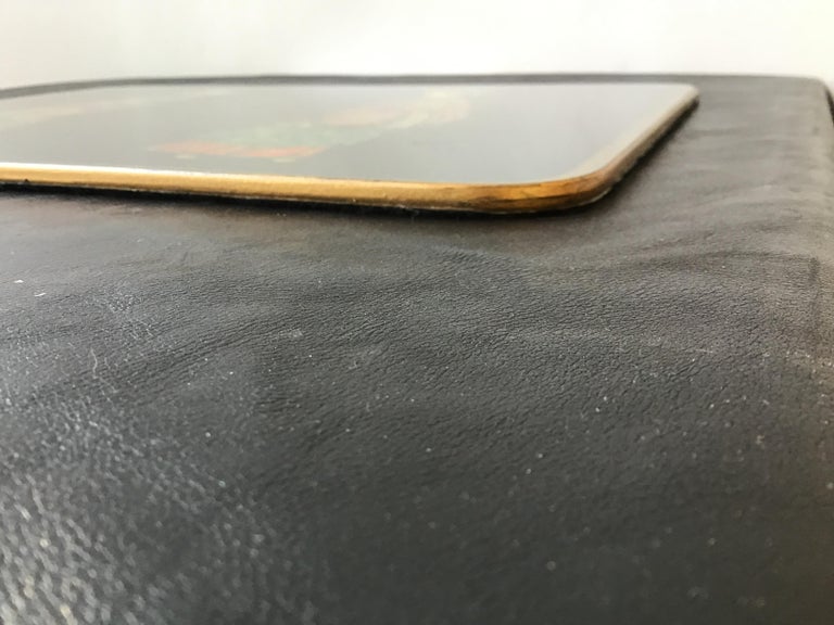 6 Chinoiserie Glass Place Mats at 1stDibs | clear glass table mats