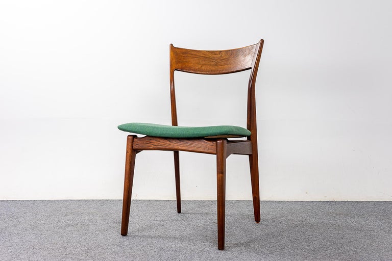 6 Danish Rosewood Dining Chairs, by HP Hansen For Sale at 1stDibs