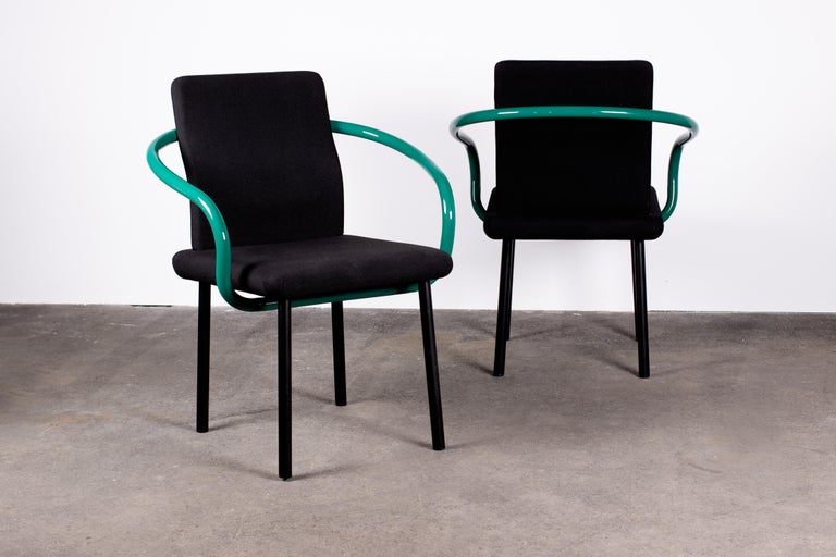 6 Ettore Sottsass Mandarin Chairs for Knoll at 1stDibs