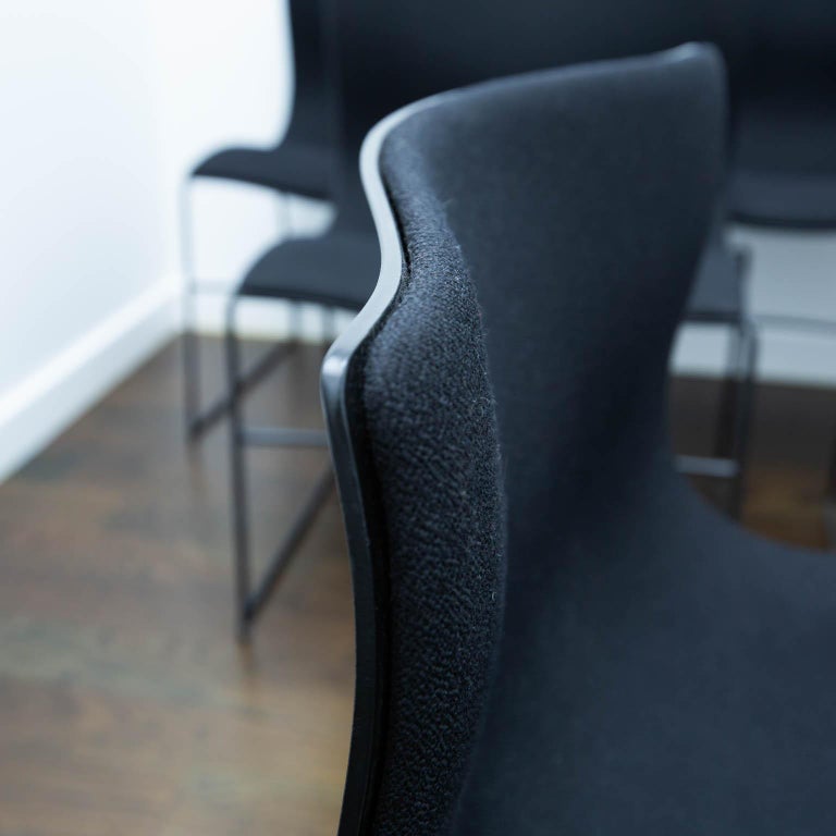 6 Massimo Vignelli Handkerchief Dining Chairs by Knoll at 1stDibs