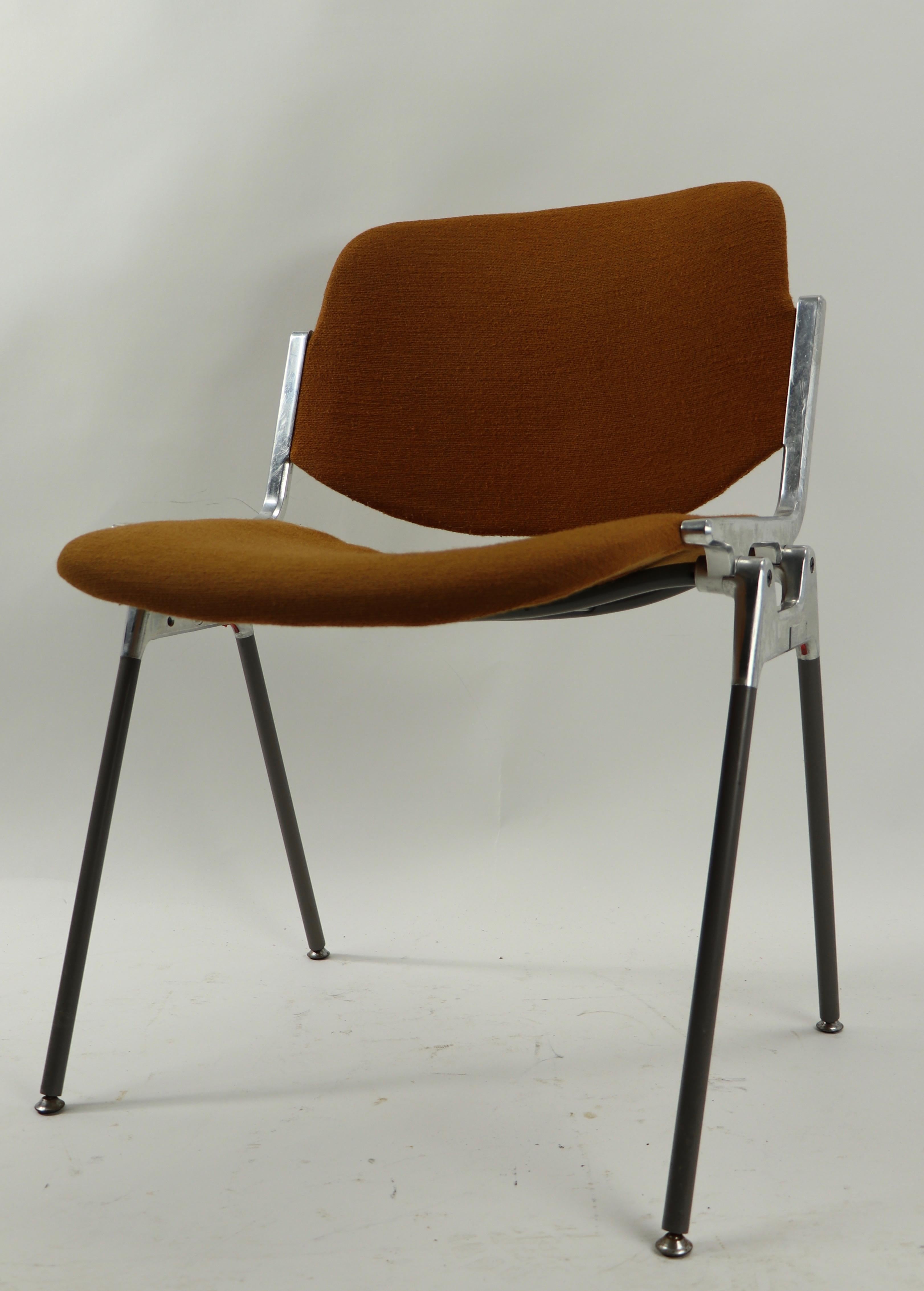 6 Piretti for Castelli Stacking Chairs at 1stDibs