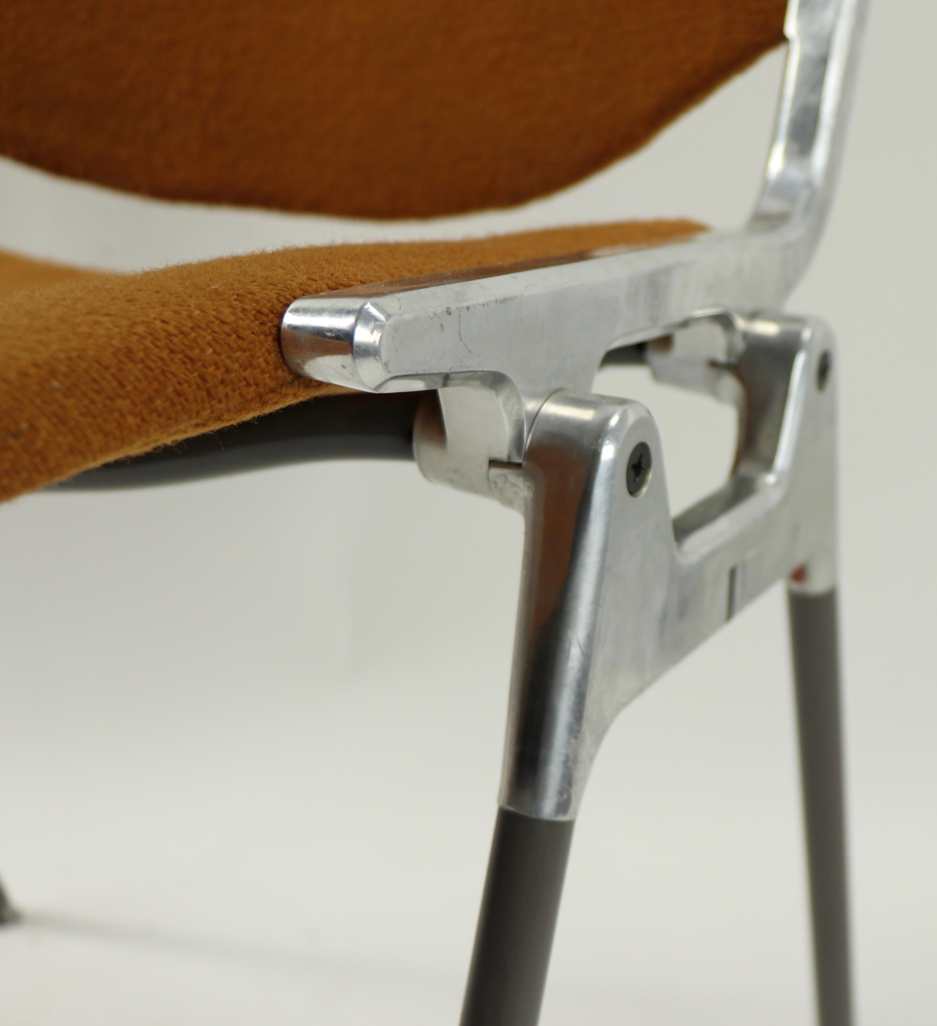 6 Piretti for Castelli Stacking Chairs at 1stDibs