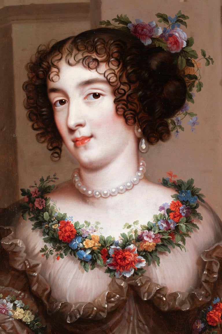 6, Portrait of an Elegant Woman Attributed to Pierre Mignard, circa ...