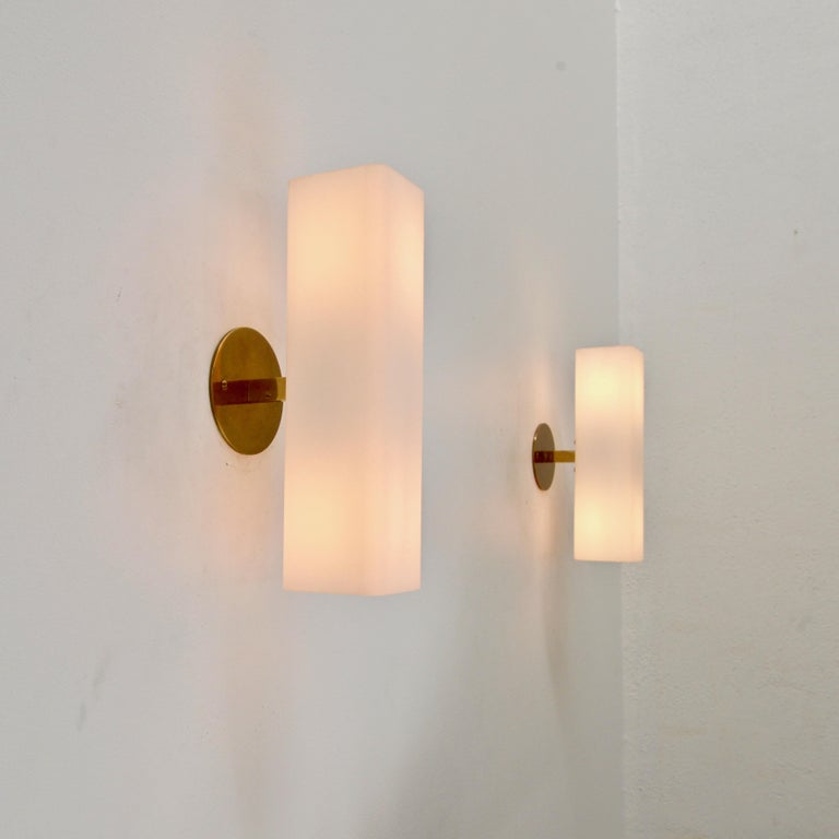 6 Rectangular Italian Sconces at 1stDibs