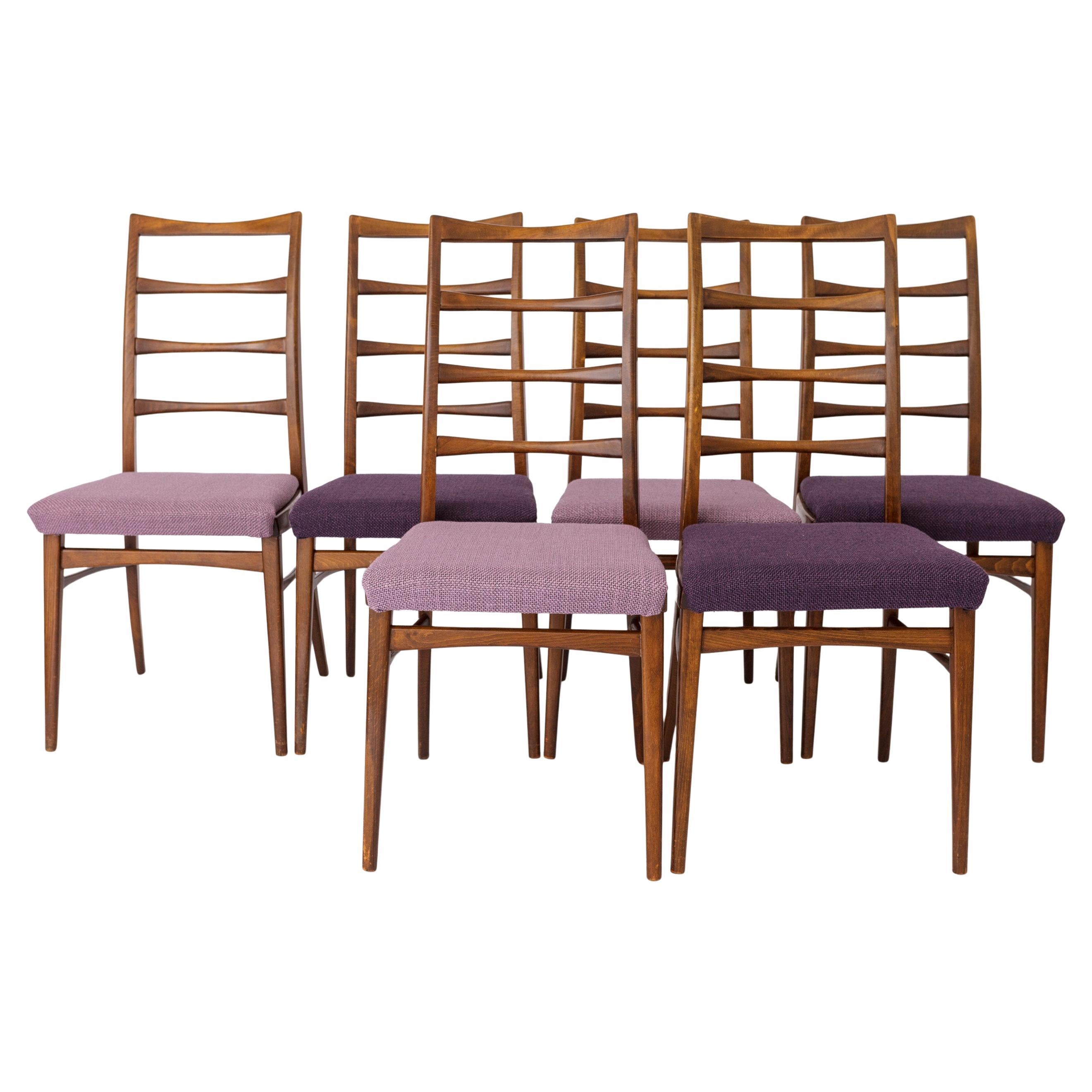 6 Vintage Chairs 1960s Germany For Sale at 1stDibs
