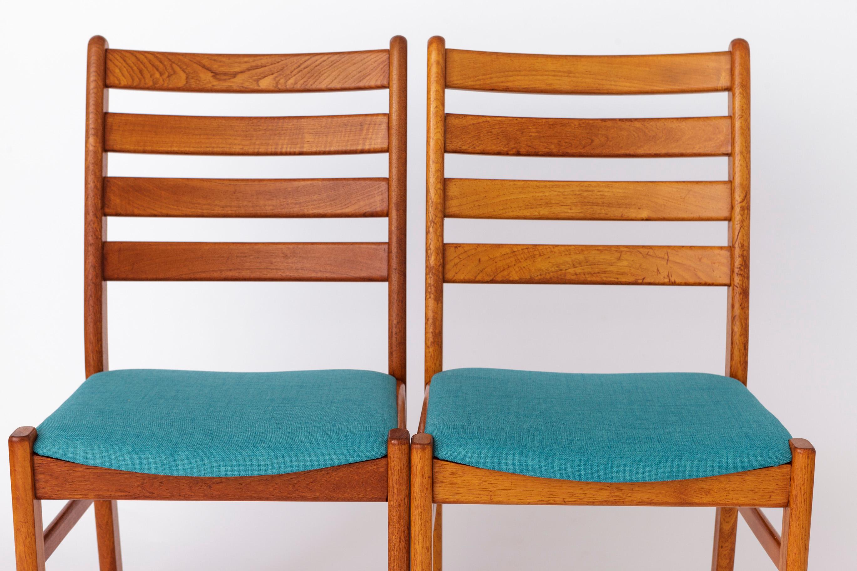 6 Vintage Chairs, 1970s, by Korup Stolefabrik, Denmark, Teak, Vintage ...