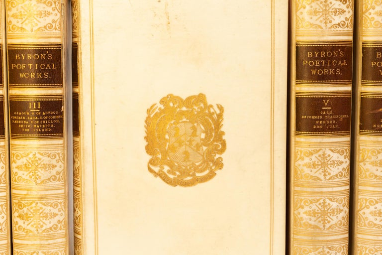 6 Volumes, Lord Byron, The Poetical Works of Lord Byron at 1stDibs