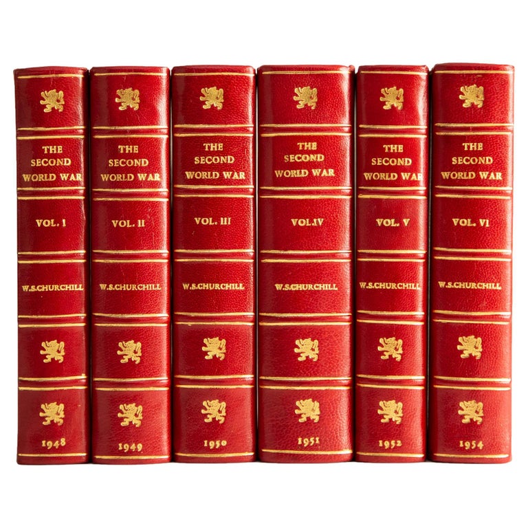6 Volumes. Winston Churchill, The The Second World War. For Sale at 1stDibs