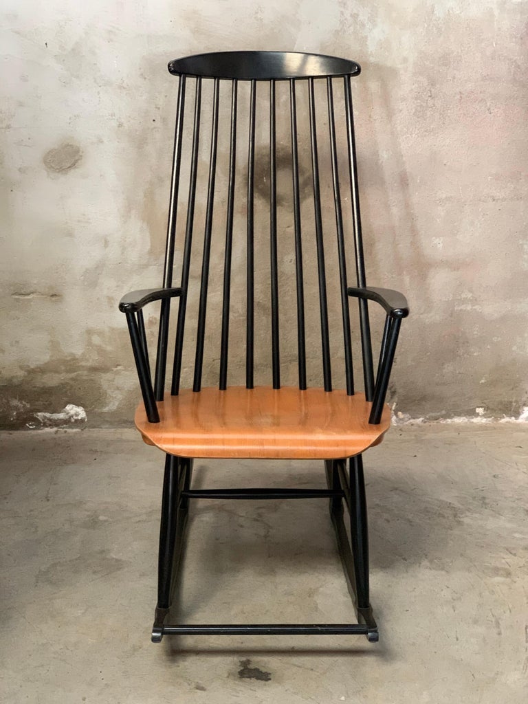 60/70's Rocking Chair, Mademoiselle Rocking Chair, Inspired by Ilmari ...