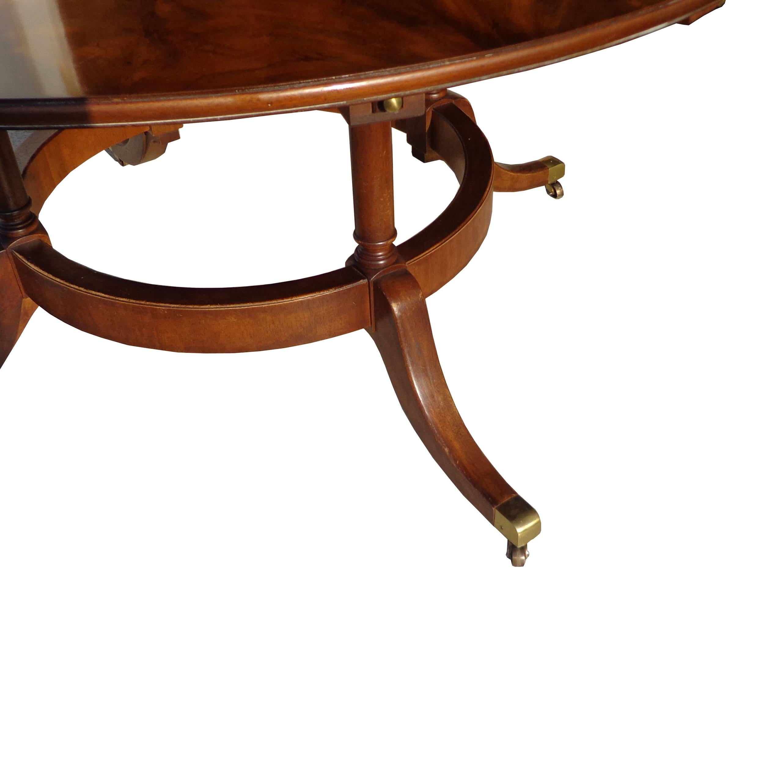 Regency Revival Extendable Burl Dining Table by Robert Jupe at 1stDibs ...