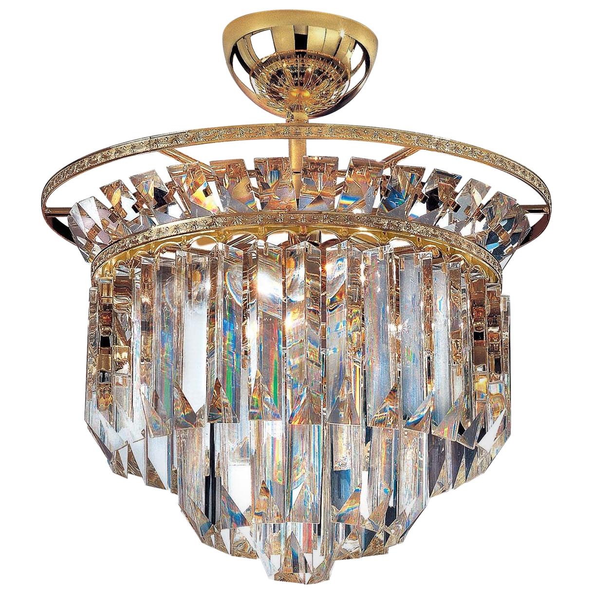 5032/PL T1 Clear Ceiling Light Fixture For Sale at 1stDibs