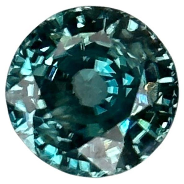 6.03 Carat Natural Metallic Blue Zircon For Sale at 1stDibs