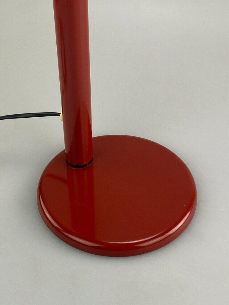 60s 70s Ball Lamp Lamp Light Red Table Lamp Space Age Design 60s 70s ...
