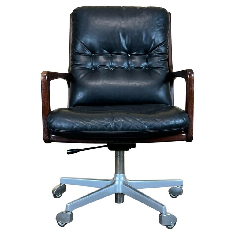 60s 70s Chair Office Chair Eugen Schmidt Solofom Swivel Chair Leather ...