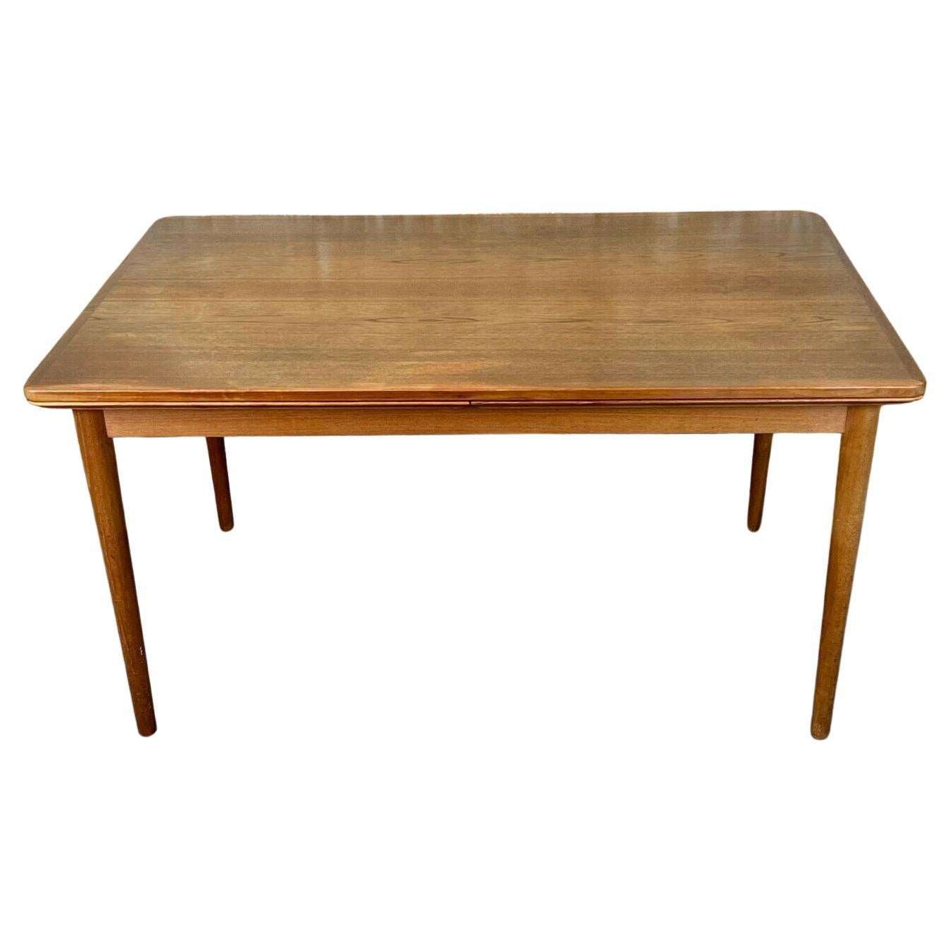 60s 70s Oak Dining Table Danish Modern Design Denmark For Sale at 1stDibs