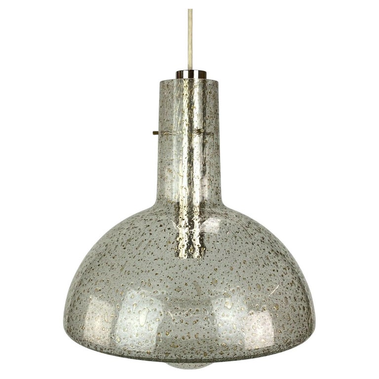 60s 70s Lamp Light Ceiling Lamp Hanging Lamp Temde Glass Space Age ...