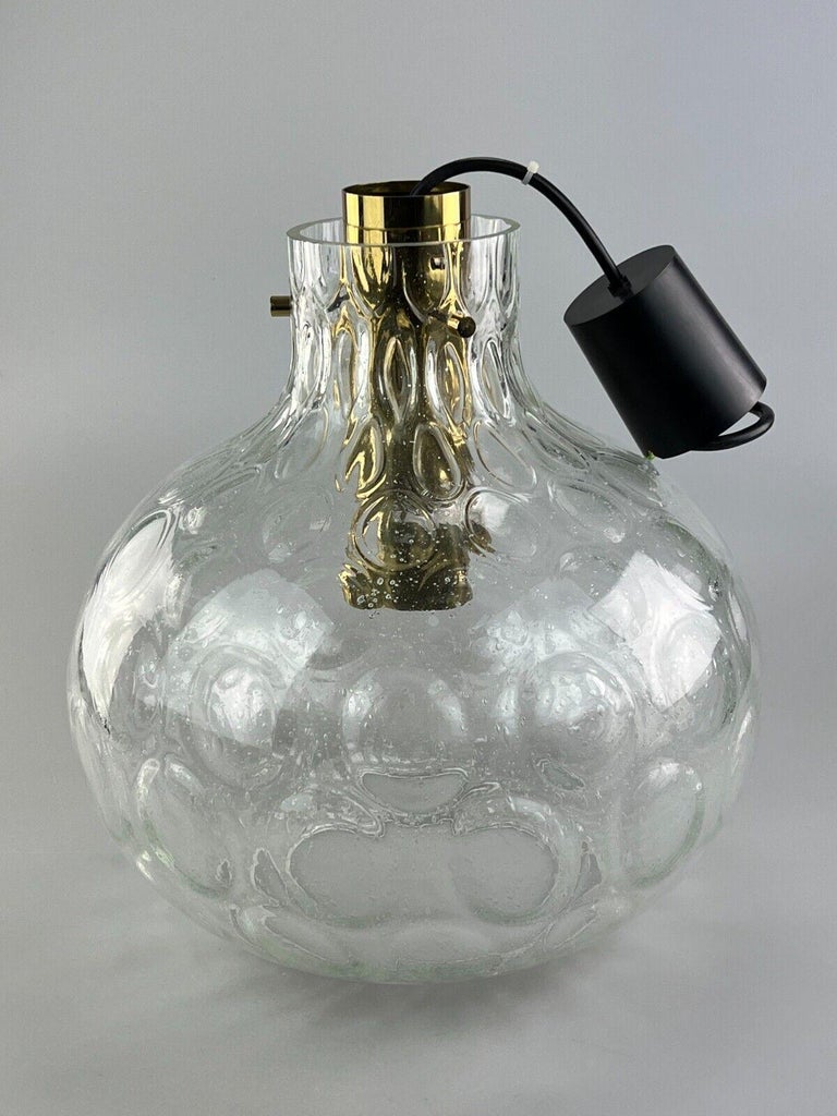 60s 70s lamp light ceiling lamp Limburg Germany glass space age design ...