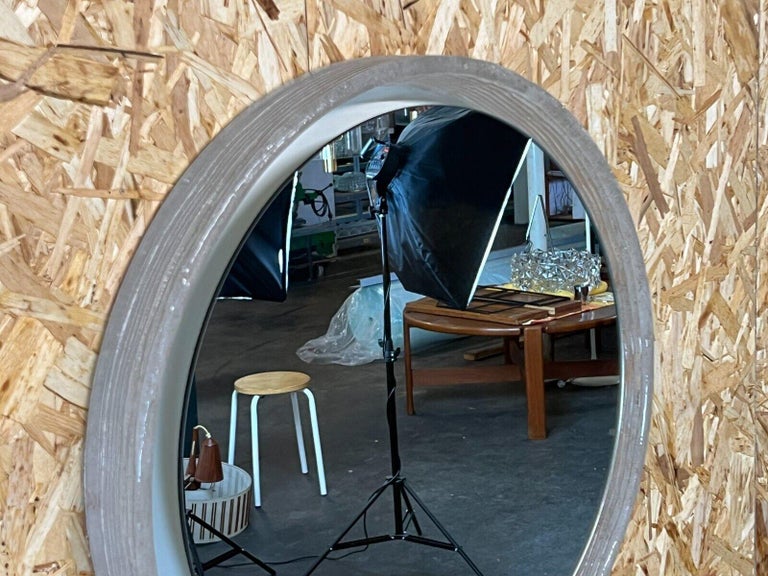 60s 70s Mirror Wall Mirror Hillebrand Acrylic Space Age Design For Sale ...