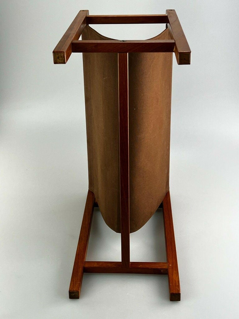 60s 70s Newspaper Holder Newspaper Rack Teak Mid Century Design For ...