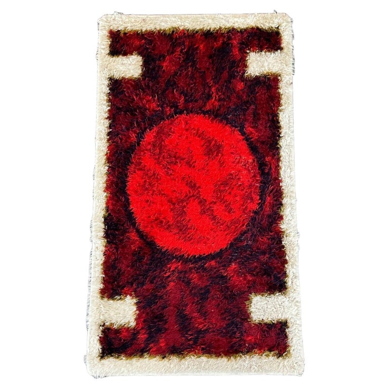 60s 70s Runner Rug Carpet Rug Space Age by Hojer Eksport Denmark Design ...